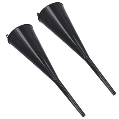 Long Neck Necked Plastic Funnel Spout 460mm (18in.) Long For Fuel Oil ...