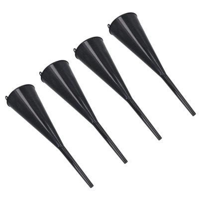 Long Neck Necked Plastic Funnel Spout 460mm (18in.) Long For Fuel Oil ...
