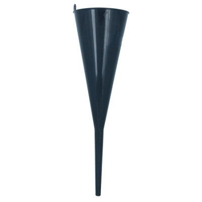 Long Neck Necked Plastic Funnel Spout 460mm (18in.) Long For Fuel Oil ...
