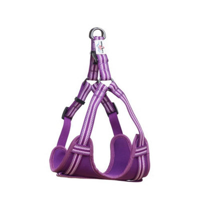Long Paws Comfort Collection Harness Purple Medium 42-65cm