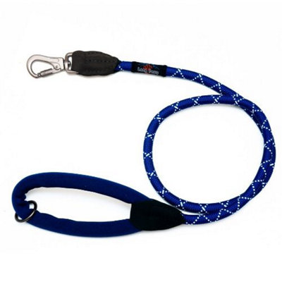 Long Paws Comfort Collection Rope Lead Blue 75cm | DIY at B&Q