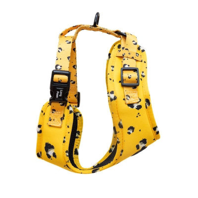 Long Paws - Funk the Dog Harness-Mustard Panda Large | DIY at B&Q