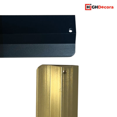 Long Profile Pull Handle V Style for Furniture Wardrobe, Kitchen ...