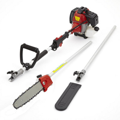 Long Reach Petrol Pruner Chainsaw (52cc) - 2.2KW 3HP