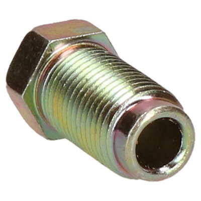 LONG STEEL MALE BRAKE PIPE UNION FITTINGS M10 X 1MM FOR 3/16" BRAKE ...