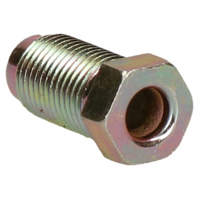 LONG STEEL MALE BRAKE PIPE UNION FITTINGS M10 X 1MM FOR 3/16" BRAKE ...