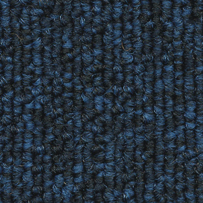 Loop Pile Heavy Duty Carpet Tiles(50X50cm)Flooring Blue. Latex pre coat ...