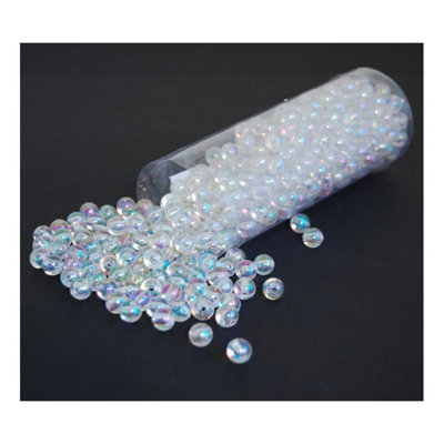 Loose Bead Tube: 10mm (Approx 450): Iridescent