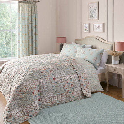 Lorena Patchwork Quilted Bedspread