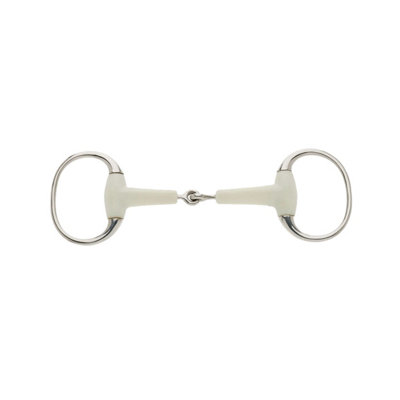 Lorina Flexi Single Jointed Eggbutt Snaffle Silver (4.5in)