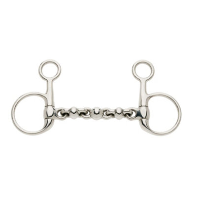 Lorina Waterford Hanging Cheek Snaffle Silver (5.5in) | DIY at B&Q