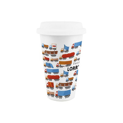 Lorry Driver Ceramic Travel Mug - Novelty Truck Driving Themed Gifts ...