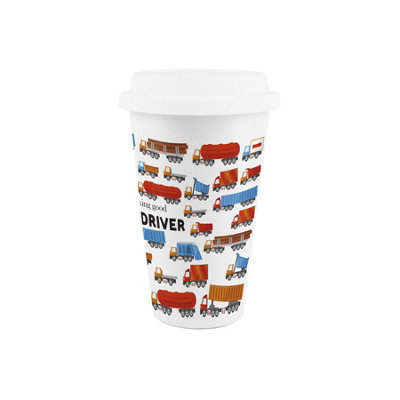 Lorry Driver Ceramic Travel Mug - Novelty Truck Driving Themed Gifts ...