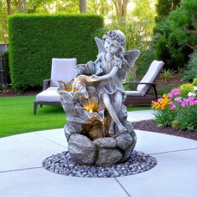 Lotus Fairy Water Feature Garden