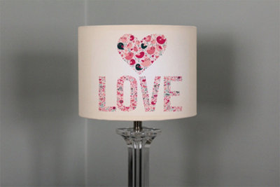 Love Hearts (Ceiling & Lamp Shade) / 45cm x 26cm / Lamp Shade | DIY at B&Q