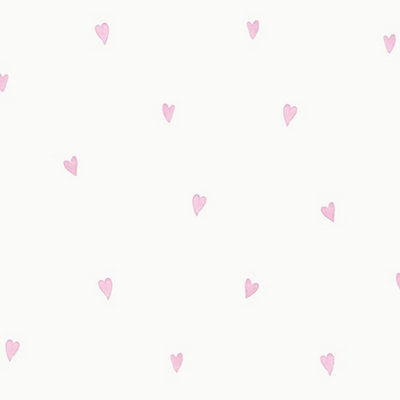 Love Hearts Wallpaper Pink Holden 12581
