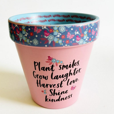Love Plants Pot Plant Smiles, Grow Laughter