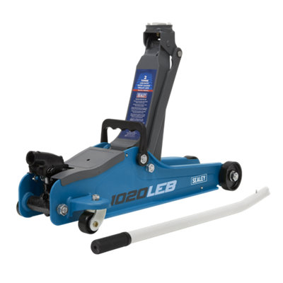 Low Profile Short Chassis Trolley Jack 2 Tonne - Blue
