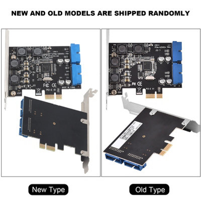 Low Profile USB 3.0 Expansion Card: PCIe to Dual 19-Pin Internal Header