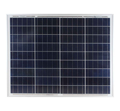 Lowenergie 50w Polycrystalline Solar Panel Kit with 10A Charge ...
