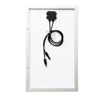 Lowenergie 50w Rigid Mono-Crystalline Solar Panel Kit with Cable and ...