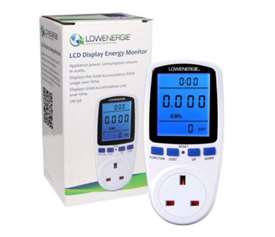 Lowenergie Large Screen Plug In Energy Monitor
