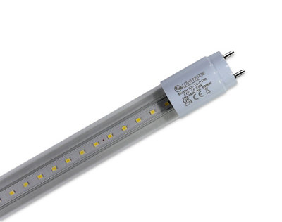Lowenergie LED Polycarbonate Tube Light E Rated 5ft/1500mm 6000K Clear
