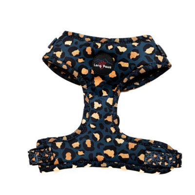 LP Funk the Dog Harness-Leopard Green Gold Small