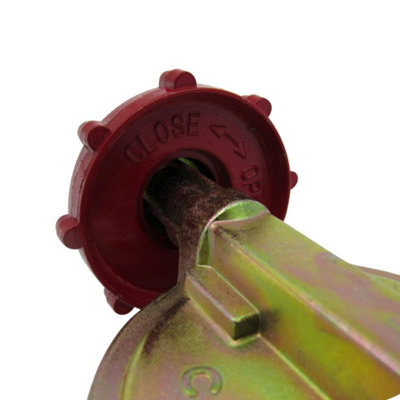LP GAS REGULATOR (BBQ CARAVAN HEATER MOTORHOME HAND WHEEL)