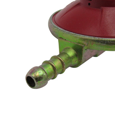 LP Gas Regulator with G7 Nut Inlet (Calor Gas Cooker BBQ)