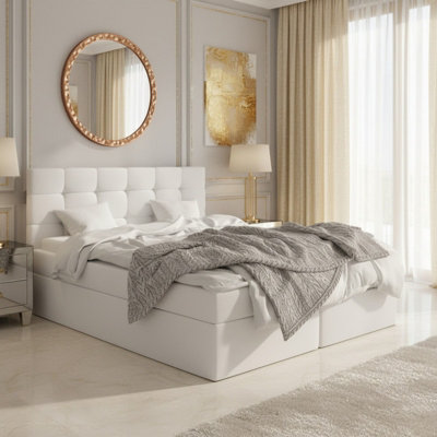 LUANDA 160 and 200 Functional Bedroom Bed with Bonell Springs and ...