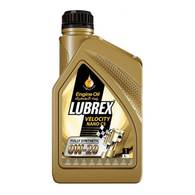 Lubrex 0W-20 Fully Synthetic Engine Oil ACEA C5 API SN+ VW 508/509 - 1L