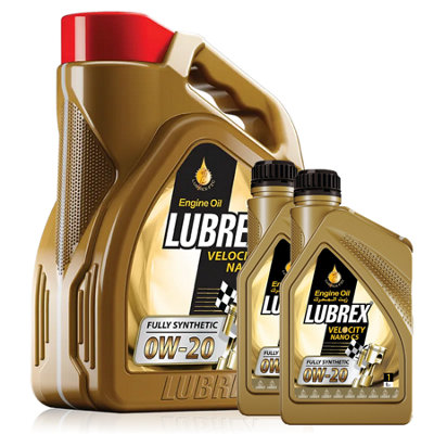 Lubrex 0W-20 Fully Synthetic Engine Oil ACEA C5 API SN+ VW 508/509 7L