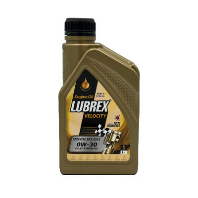 Lubrex 0W-30 Fully Synthetic Engine Oil ACEA C2 PSA B71 2312 - 1L