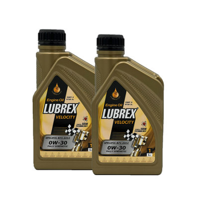 Lubrex 0W-30 Fully Synthetic Engine Oil ACEA C2 PSA B71 2312 - 2x1L