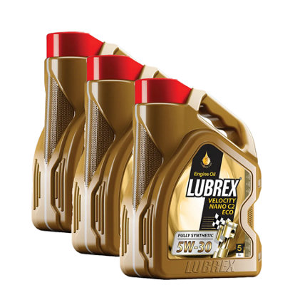 Lubrex 5W-30 Fully Synthetic Engine Oil ACEA C2 API SN/CF RN0700 3x5L