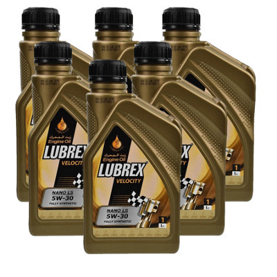 Lubrex 5w30 Fully Synthetic Engine Oil ACEA C4 RN 0720 MB 226.51/229.51 6x1