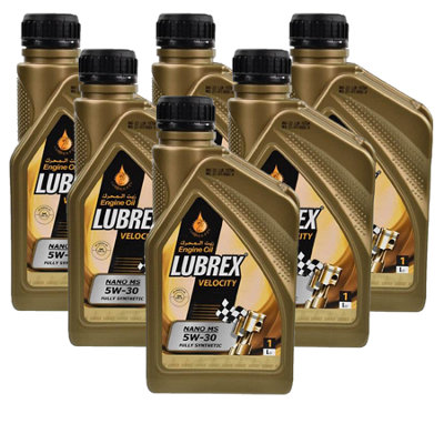 Lubrex Velocity Nano MS 5W-30 ACEA C3 API SN/CF Engine Oil 1L