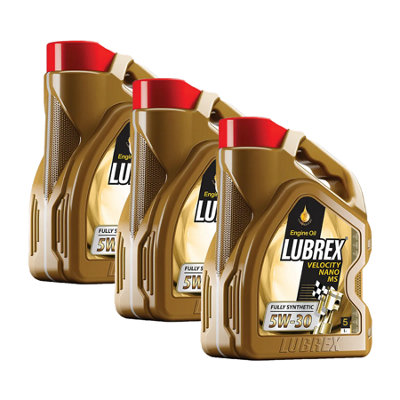 Lubrex Velocity Nano MS 5W-30 ACEA C3 MB 229.52 Engine Oil 3x5L