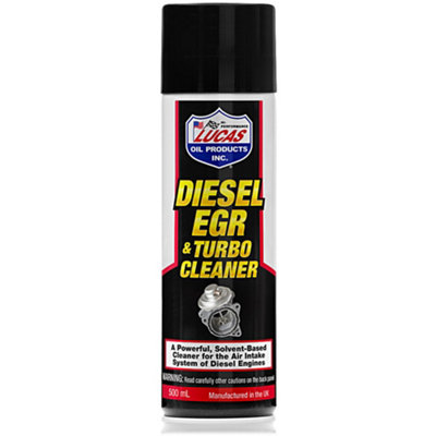 LUCAS OIL DIESEL EGR & TURBO CLEANER SOLVENT BASED AIR INTAKE SYSTEM 500 ML