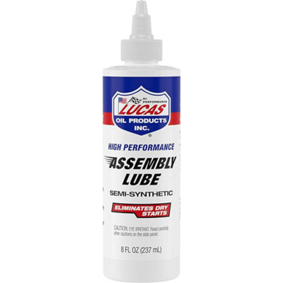 Lucas Oil Engine Builder Rebuild Assembly Lube Lubricant Semi-Synthetic ...