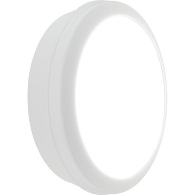 Luceco Atlas Bulkhead Light, IP65, 12.5W, 1250lm, 4000K, 320mm, White