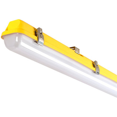 Luceco Climate Emergency Linear Site Light, 110V, 3000lm, 6000K 1500mm