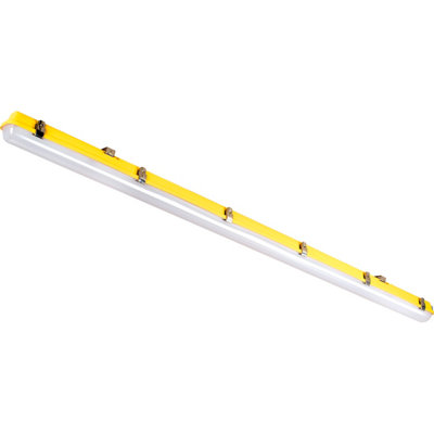 Luceco Climate Emergency Linear Site Light, 110V, 3000lm, 6000K 1500mm