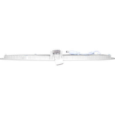 Luceco Essence Circular Slimline Downlight, 24W, 2040lm, 4000K, White
