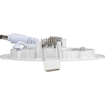 Luceco Essence Circular Slimline Downlight, 6W, 360lm, 4000K, White