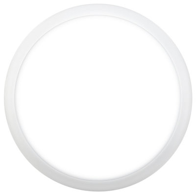 Luceco Sierra Emergency Bulkhead Light, IP54, 12W, 1200lm, 330mm White