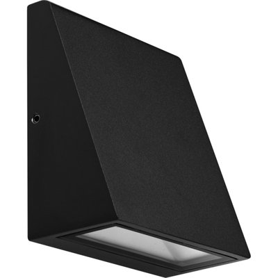 Luceco Wall Light 120LM 3W 3000K Slate Grey | DIY at B&Q