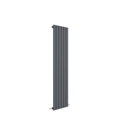 Lucia Square Vertical Single Panel Radiator - 1500mm x 354mm - 2041 BTU ...