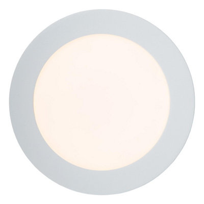 Lucide Brice-Led Modern Flush Ceiling Light Bathroom 18cm - LED Dim ...